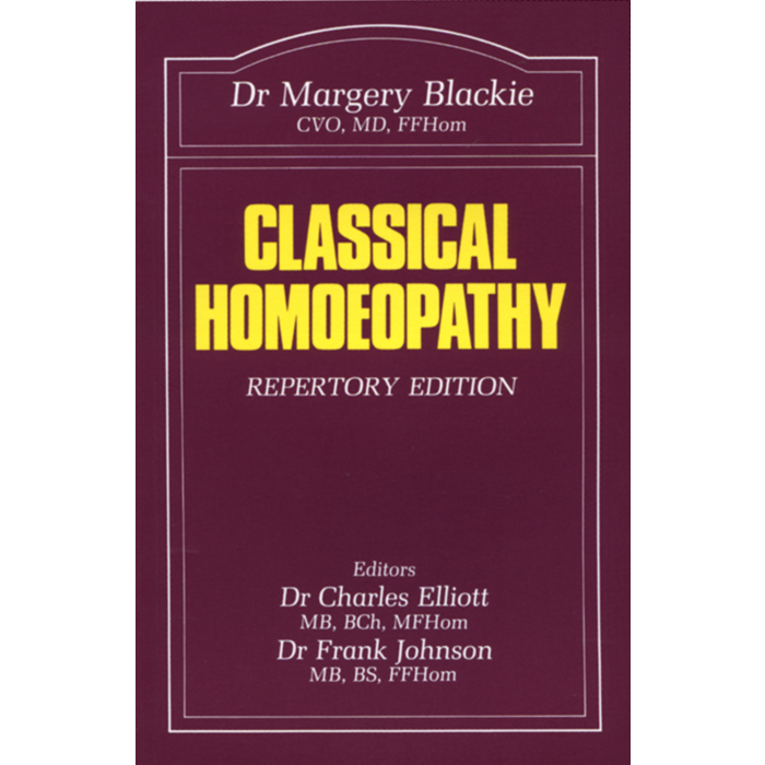OUT OF PRINT: Classical Homoeopathy - Nature-Reveals