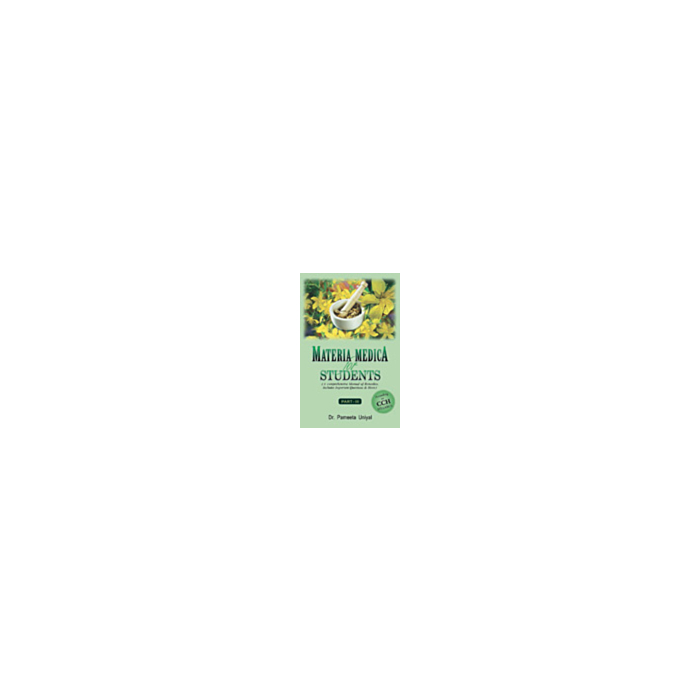 Materia Medica for Students -III - Nature-Reveals Materia Medica for Students -III - Nature-Reveals